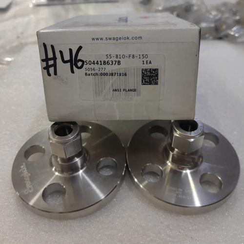 Jual Flange Adapter 1/2" OD Flange 1/2" 150 RF F316 Swagelok SS-810-F8 ...
