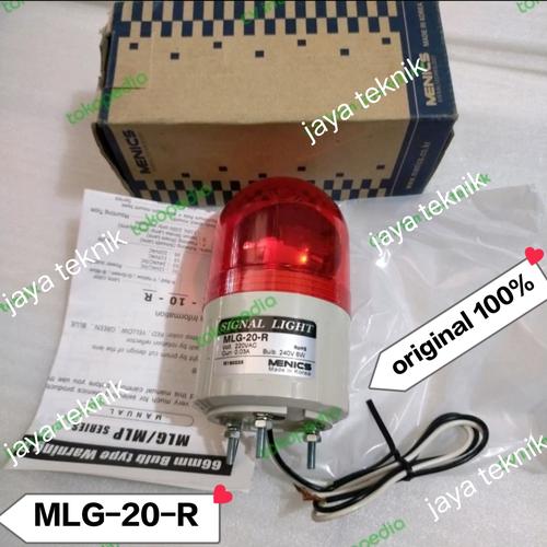 Jual menics autonics MLG-20-R signal light 220vac new original 100% ...