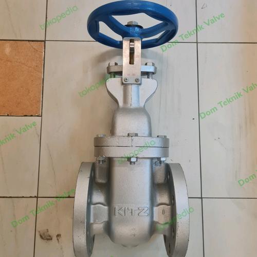 Jual gate valve 3" inch kitz fcwi cast iron asli kitz ORIGINAL - Jakarta Barat - Dom Teknik ...