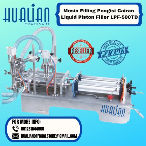 Jual Mesin Filling Pengisi Cairan Liquid Piston Filler LPF-500TD ...