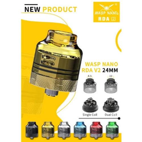 Jual rdaa waspp nano v2 authentic 24mm original podmod vapepods modpod ...