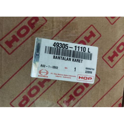 Jual RUBBER BUSHING 49305-1110L ORIGINAL HINO HOP 260 JD - Jakarta ...