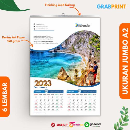 Jual Kalender Dinding Besar A2 Custom Cetak - 1000 LEMBAR, JEPIT KALENG ...