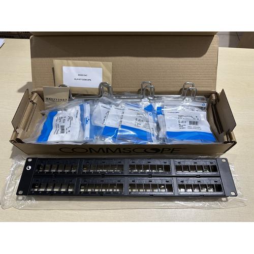 Jual Amp patch panel 48 port cat6/ amp commscope patch panel 48port ...