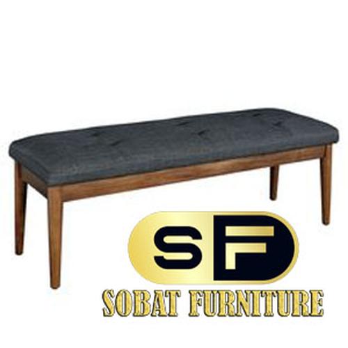 Jual Dining Bench Minimalis - Kursi Makan Simpel Bahan Kayu Jati Jok ...