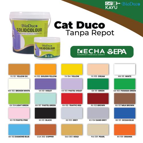 Jual Cat Kayu | Stain Duco | Bioduco Solid Colour 400gr - Grey - Kota ...