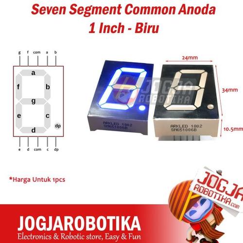 Jual Seven Segment Common Anoda 1 Inch - Biru (SKU JR) - Kab. Klaten ... Jual Seven Segment Common Anoda 1 Inch - Biru (SKU JR) - Kab. Klaten ...