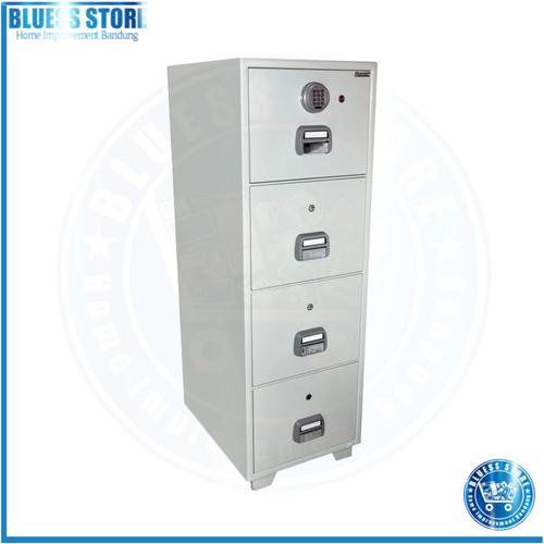 Jual Krisbow Ori Brankas Tahan Api 4 Tingkat Drawer Laci Dokumen Tahan ...