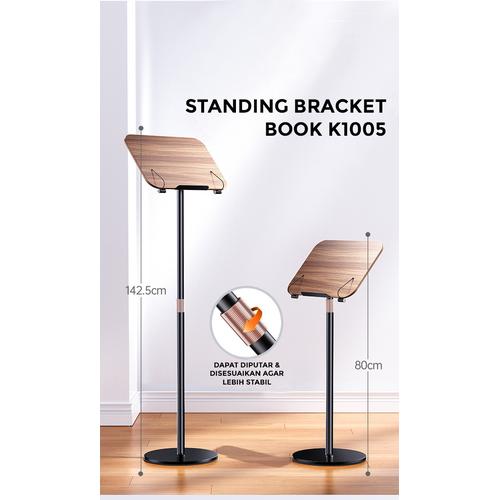 Jual Standing Bracket Book K1005 |Holder Dudukan Penjepit Tatakan Buku - Jakarta Barat ...