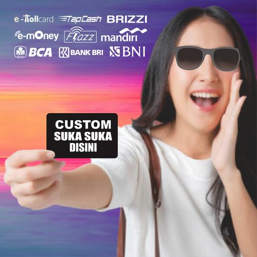 Jual Brizzi BRI Custom Cetak 2 Sisi Saldo 0 EXPRESS KD01 - BRIZZI 2 ...