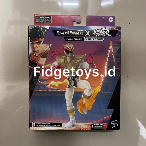 Jual Power Rangers X Street Fighter Lightning Ryu Crimson Hawk Ranger ...