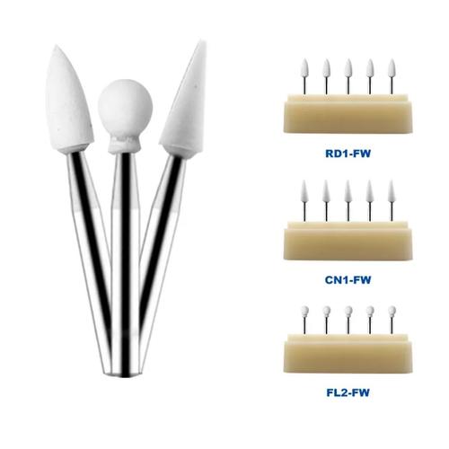 Jual Dental bur arkansas stone / bur poles gic alpin / white stone ...