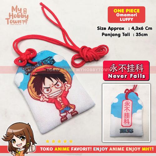 Jual Gantungan Tali Anime One Piece Monkey D. Luffy Omamori - Kab ...
