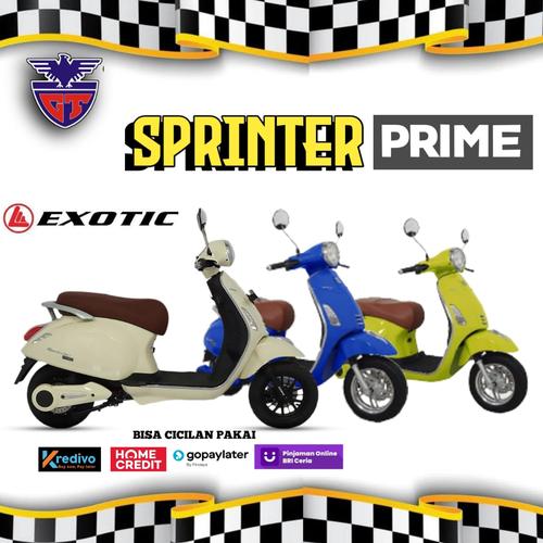Jual Sepeda Motor Listrik Exotic Sprinter Prime - Kota Surabaya - TOKO ...