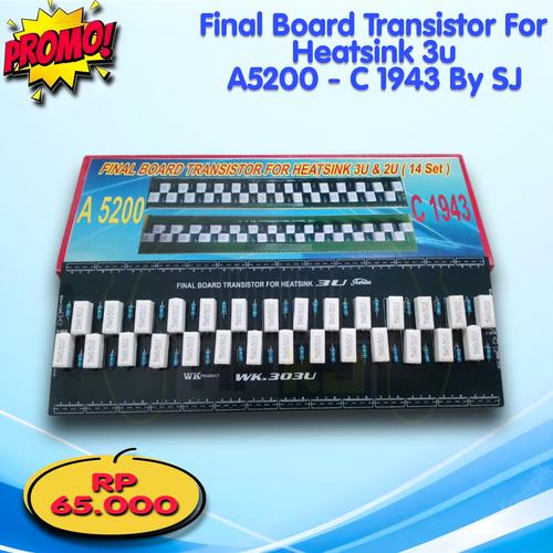 Jual KIT PCB JALUR 3U kit pcb final board transistor thosiba 3u 30cm ...