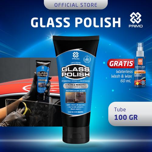 Jual Primo Glass Polish Pembersih Pengilap Kaca 100gram Jakarta Barat Primo Official Store