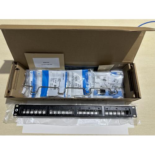 Jual Amp patch panel 24port cat6/ amp commscope patchpanel 24port cat6 ...