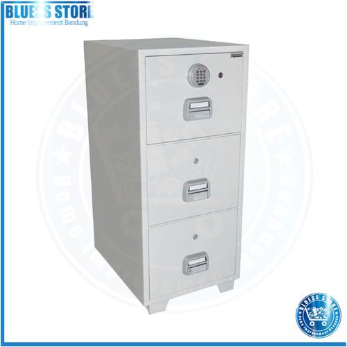 Jual Krisbow Ori Brankas Tahan Api 3 Tingkat Drawer Laci Dokumen Tahan ...
