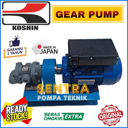 Jual GEAR PUMP KOSHIN GL 25-10 MOTOR 2,2KW 3HP 380V 3PHASE ORIGINAL JAPAN - Jakarta Barat ...