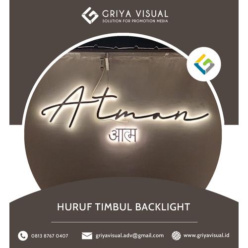 Jual HURUF TIMBUL LED AKRILIK ( ATMAN ) - Jakarta Selatan - Griya ...