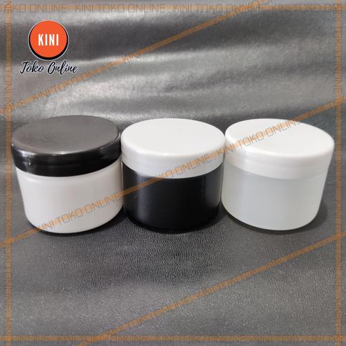 Jual POT CREAM 50 Gr jar plastik salep lulur pomade wadah urin cup ...