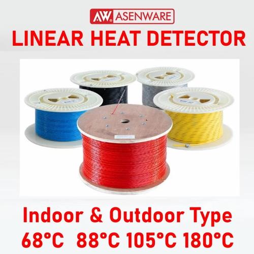 Jual ASENWARE Linear Heat Detector Cable - Indoor 68°C Original 100% ...