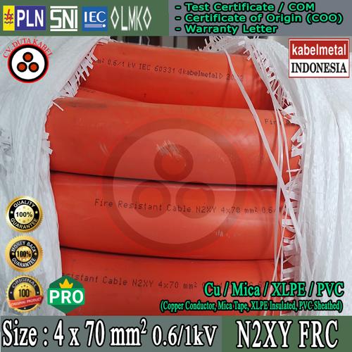 Jual Kabel N2XY FRC 4x70 mm2 METAL /4 x 70 mm2/4x70mm2/4x70 mm/4x70mm ...