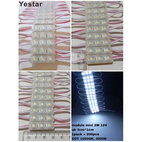 Jual LED MODULE MINI 2W 12V YESTAR MATA BESAR WARNA PUTIH - KUNING ...