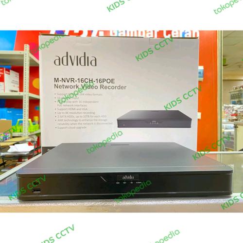 Jual NVR Advidia i-Pro Panasonic M-NVR-16CH-16POE - Jakarta Utara ...