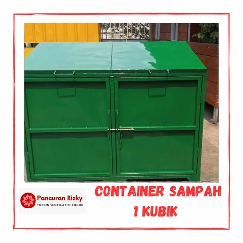 Jual bak sampah container Besi fortable 800 liter - Kab. Bogor - Turbin ...