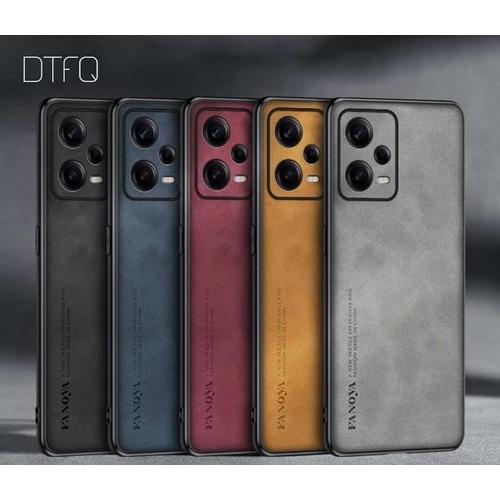 Jual REDMI NOTE 12 / 12 PRO 5G 4G Soft Case Premium Nappa Leather ...