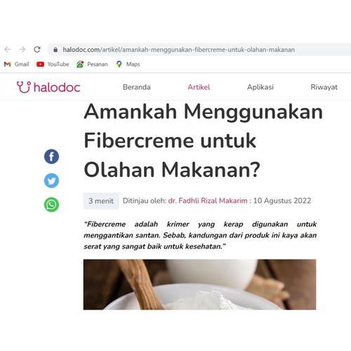 Jual Fiber Creme Elenka Creamer 1 Kg / Multipurpose Creamer - Kota ...