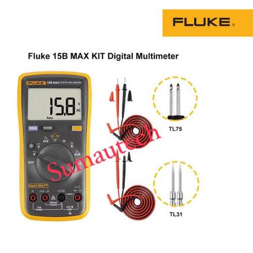 Jual Fluke 15B MAX KIT Digital Multimeter - Kota Tangerang - Sumautechltc | Tokopedia