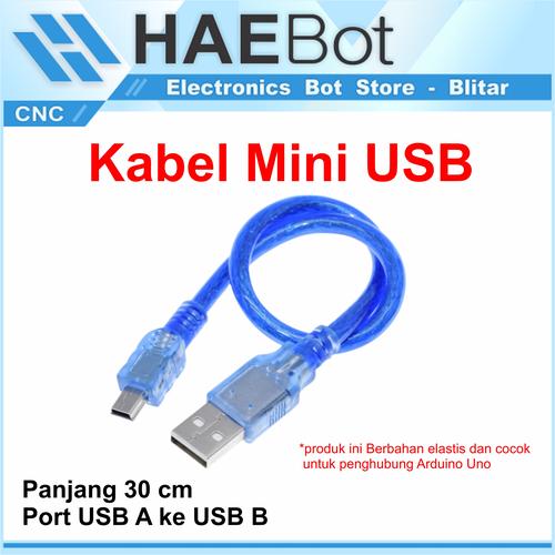 Jual [EBS] Kabel Mini USB A ke B Arduino Nano Kamera Transfer Data ...