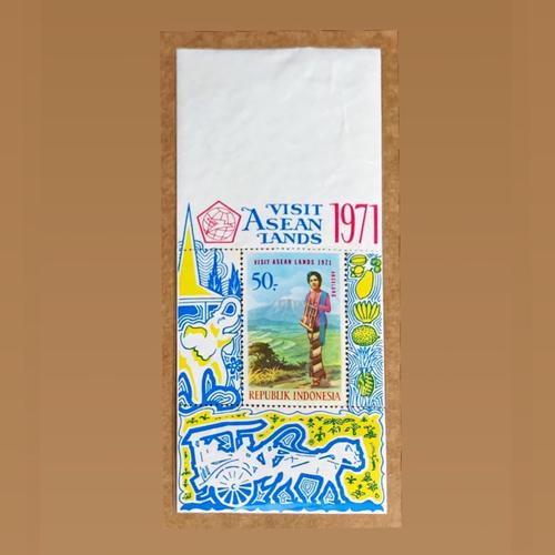 Jual PRANGKO INDONESIA 1971 UNCUT SHEET SS VISIT ASEAN LANDS. LANGKA ...