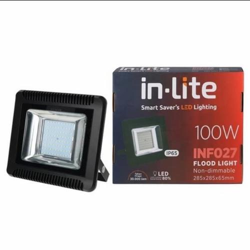 Jual LAMPU SOROT LED INLITE 100 WATT LAMPU TEMBAK LED FLOOD LIGHT 100 WATT - Kab. Tangerang ...