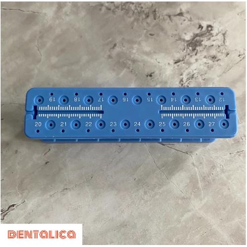 Jual dental endo block / endo block / pengukur jarum endo / endo gauge ...