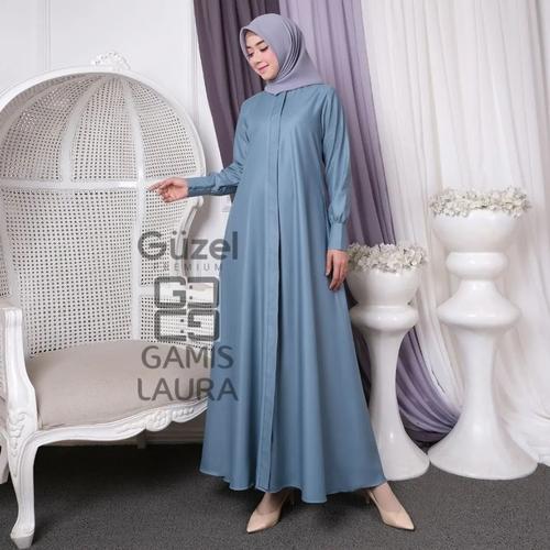 Jual BAJU GAMIS LAURA GUZEL PREMIUM BAHAN TOYOBO ORIGINAL TEBAL DAN ...