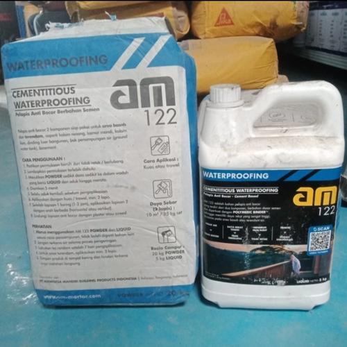 Jual am 122 pelapis anti bocor berbahan semen 2 komponen 25kg - Kota ...