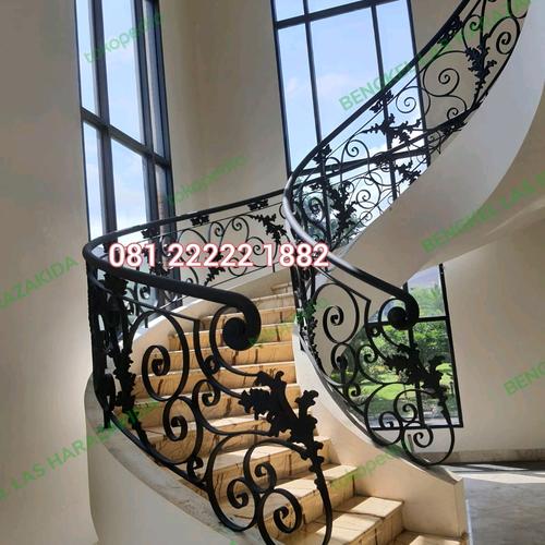 Jual railing tangga layang klasik besi tempa - Jakarta Barat - CV LAS ...