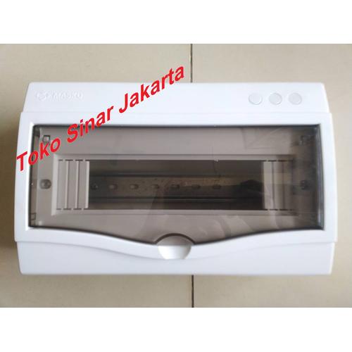 Jual Box MCB Kotak Tempat Rumah Case MCB Fuse Box Boks MCB 12 Group ...