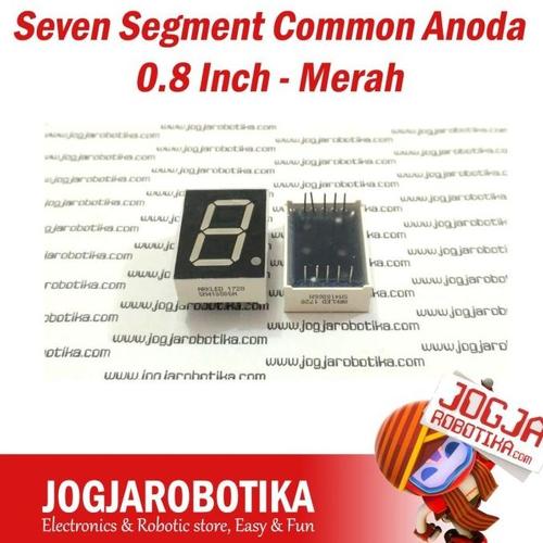 Jual 7 Seven Segment Common Anoda 0.8 Inch Anode Anoda Merah (SKU JR ... Jual 7 Seven Segment Common Anoda 0.8 Inch Anode Anoda Merah (SKU JR ...