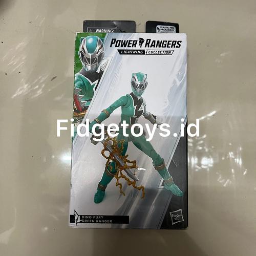 Jual Power Rangers Lightning Collection Dino Fury Green Ranger 6-inch ...