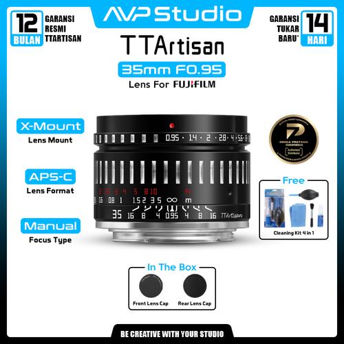 Jual TTARTISAN 35mm F0.95 Lens For FUJIFILM X-Mount - Jakarta Utara ...