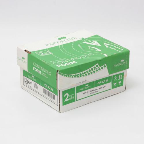 Jual Kertas Continuous Form 2 Ply kecil warna Paperline faktur invoice ...