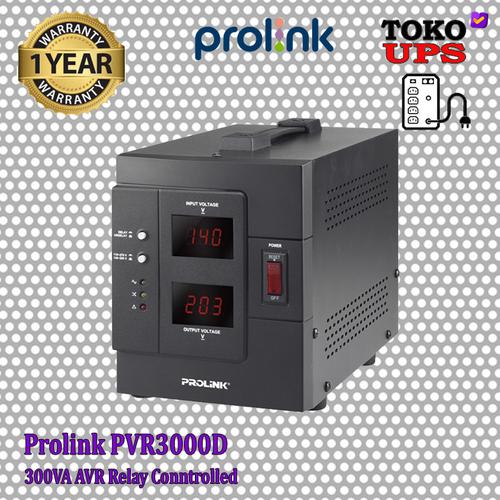 Promo Stabilizer PROLINK PVR3000D AVR Relay Controlled PVR Series ...