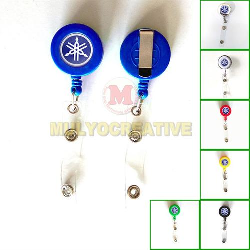 Jual ID Card Yoyo Yamaha Gantungan Murah ID Card Holder Logo Yamaha ...