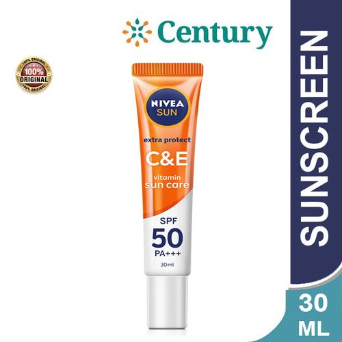 Jual NIVEA SUN EXTRA PROTECT C&E VIT SUN CARE SPF 50 PA +++30ML / SUN ...