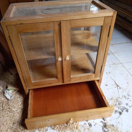 Jual Etalase/ Etalase Display Makanan / Rak Kayu Bazzar/ dengan Tempat ...