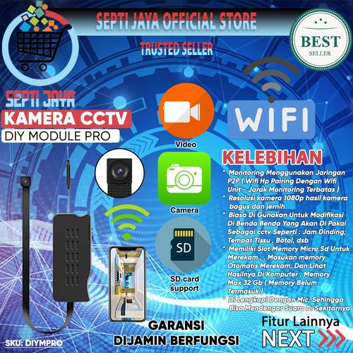 Promo Spy IP Camera DIY Module Pro Wireless Hidden Kamera Wifi CCTV ...